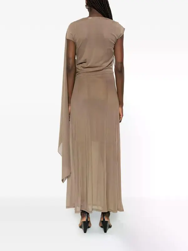 GESTUZ Draped Maxi Dress