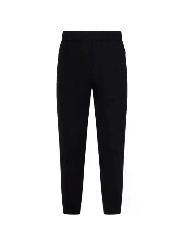 Prada Triangle-logo Trousers - Black
