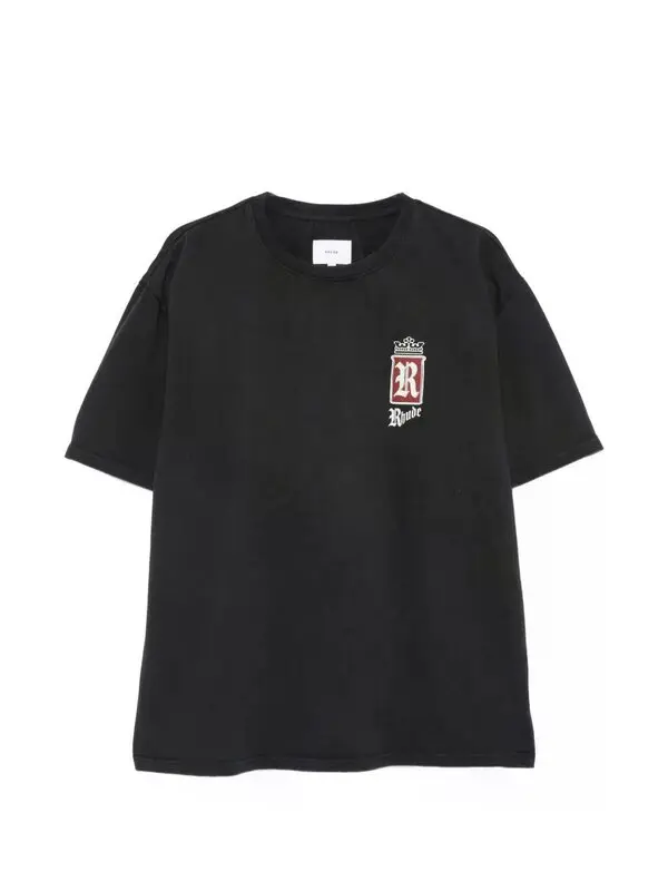 Rhude Logo T-shirt - Black
