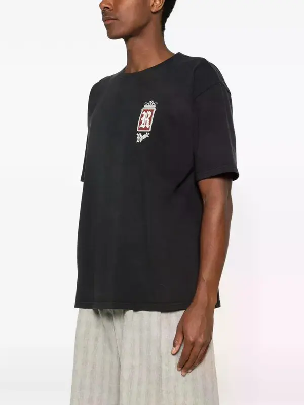 Rhude Logo T-shirt - Black