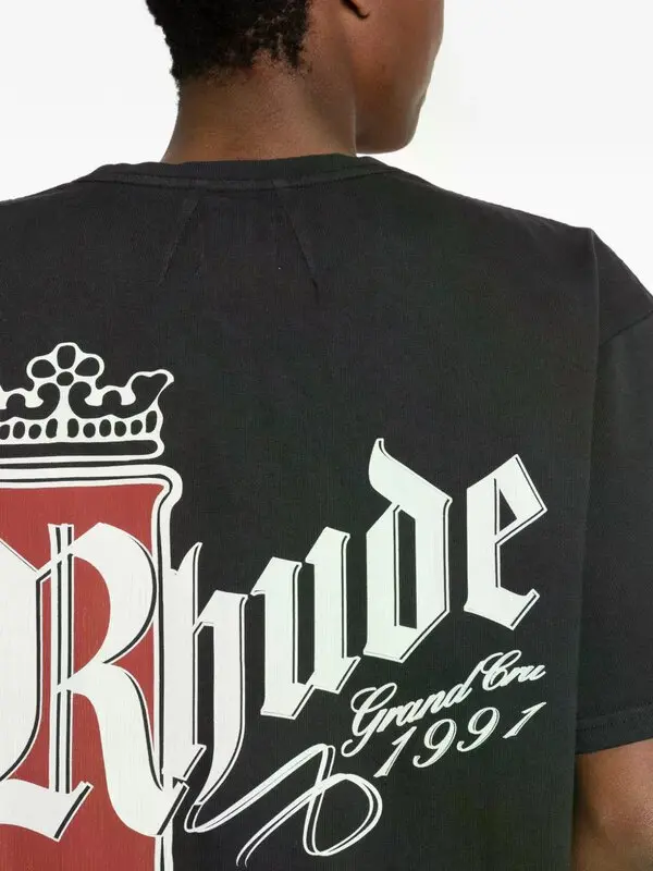 Rhude Logo T-shirt - Black