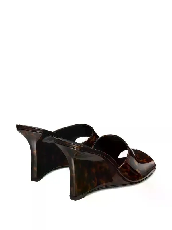 STUART WEITZMAN Vinnie Wedge Sandals - Brown
