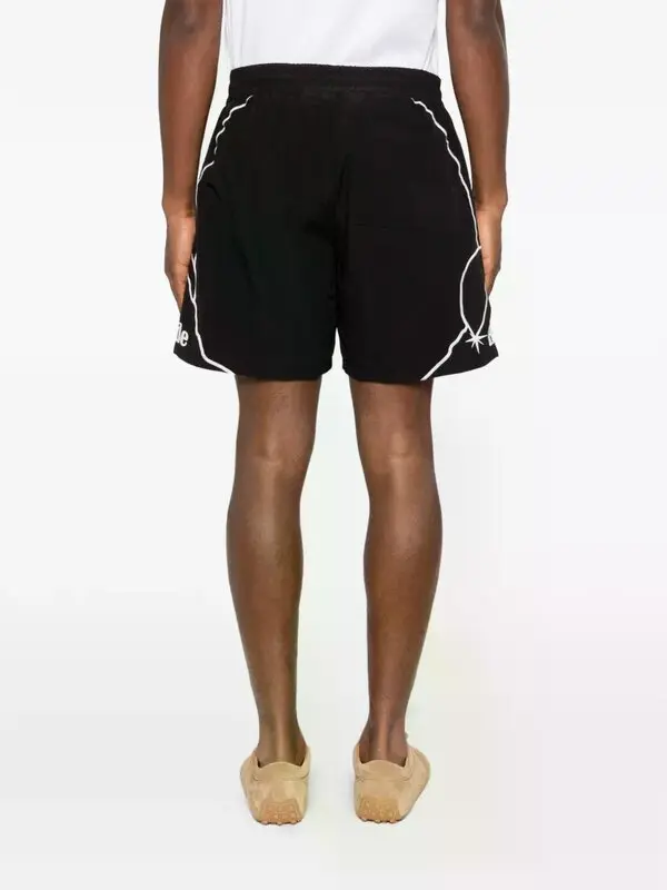 Rhude Logo Drawstring Shorts
