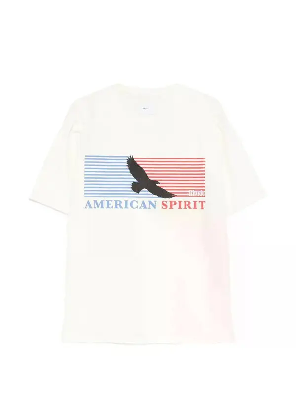 Rhude Graphic-print T-shirt - Neutrals