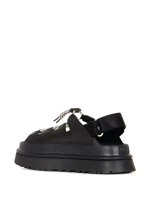 UGG Goldenglow Toggle Sandals - Black