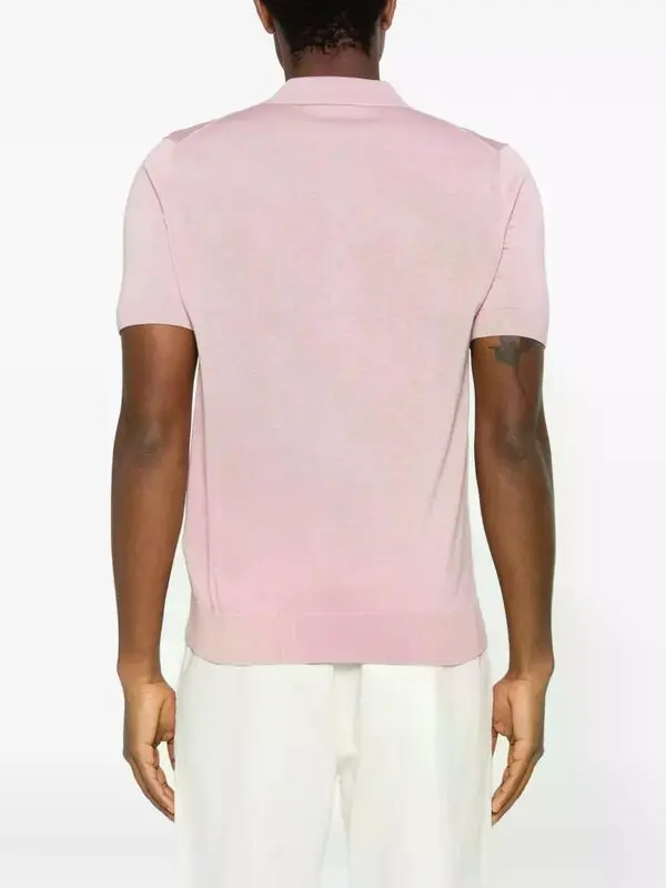 PAOLO PECORA Straight-hem Polo Shirt