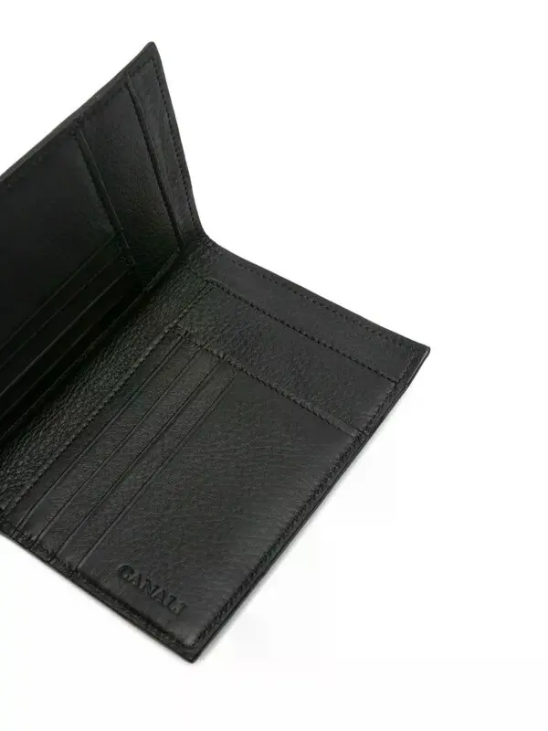 Canali Bi-fold Leather Wallet