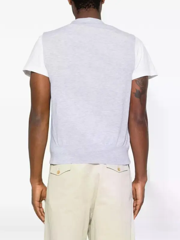 FILERIA Buttoned Knitwear Vest