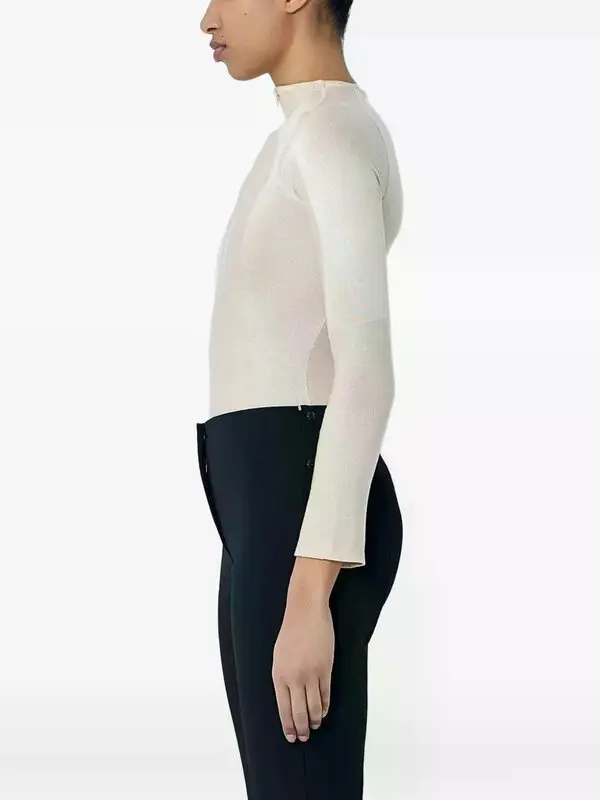 SKIN SERIES High-neck Ribbed Body