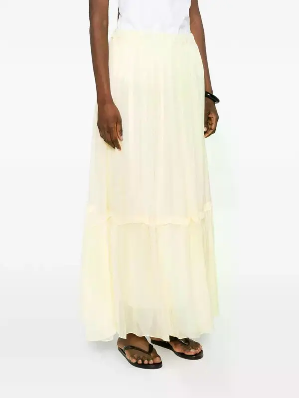 SOLOTRE Ruffled Skirt