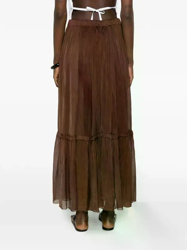 SOLOTRE Ruffled Skirt