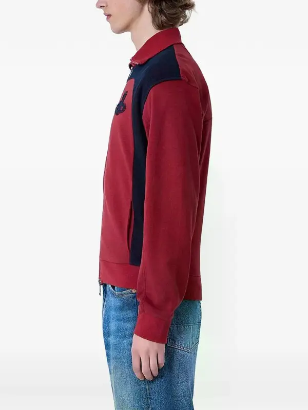 VIVIENNE WESTWOOD Embroidered Logo Zip-up Jacket