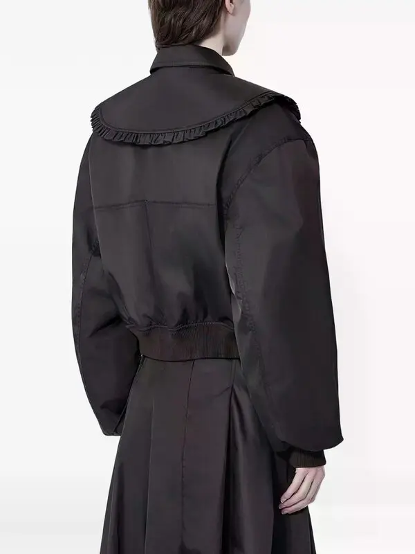 GANNI Ruffled Jacket With Pockets