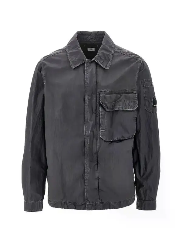 C.P. COMPANY Patch-pocket Overshirt - Grey