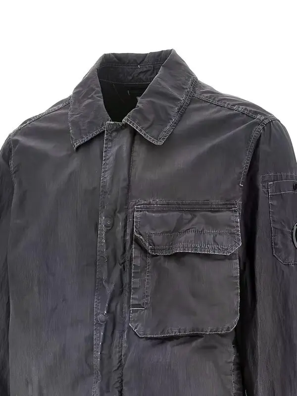 C.P. COMPANY Patch-pocket Overshirt - Grey