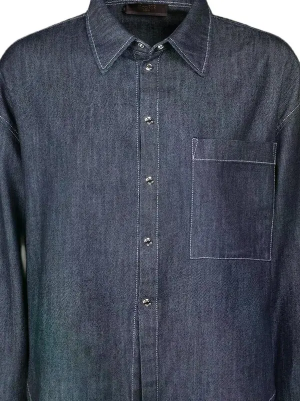 MOORER Patch-pocket Shirt