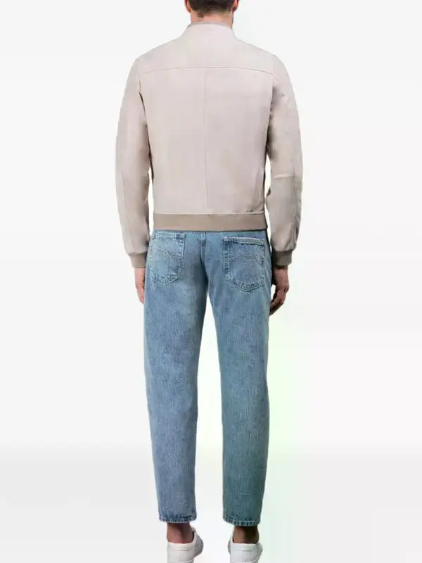 MOORER Suede Zip Jacket