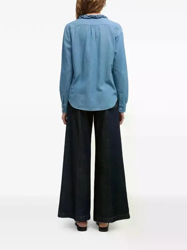 Aspesi Ruffled-collar Shirt