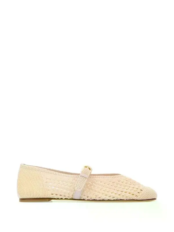 STUART WEITZMAN Leora Crochet Ballet Flats