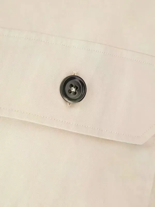 Zegna Pocket-details Shirt Jacket - Neutrals
