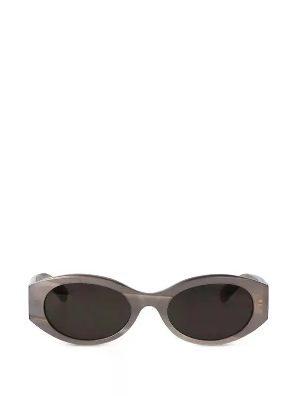 Balenciaga Oval-frame Sunglasses - Grey