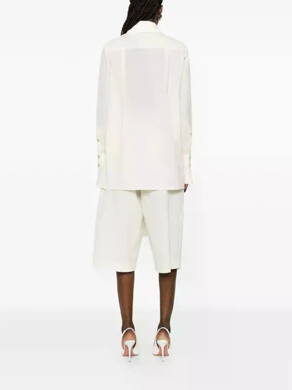 BATAKOVIC Long-sleeve Textured Shirt With Detachable Tie