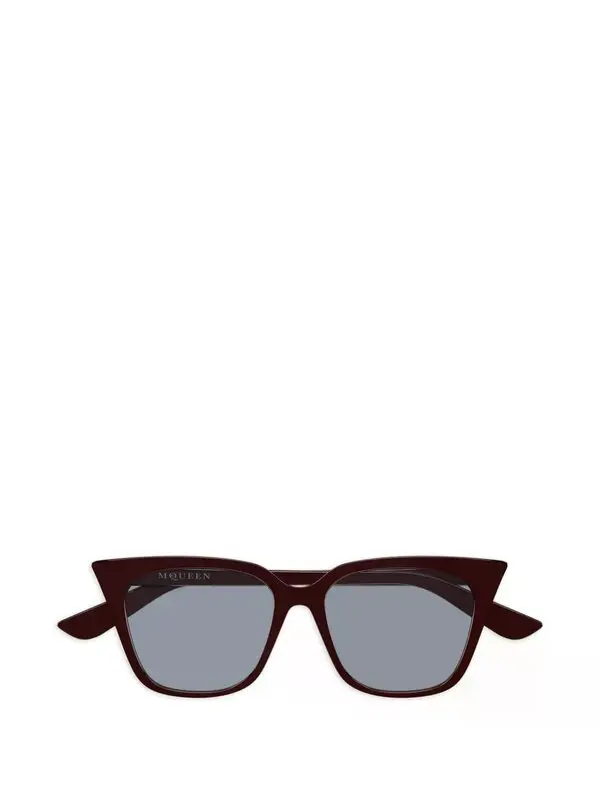 Alexander McQueen Cat-eye Frame Sunglasses - Brown