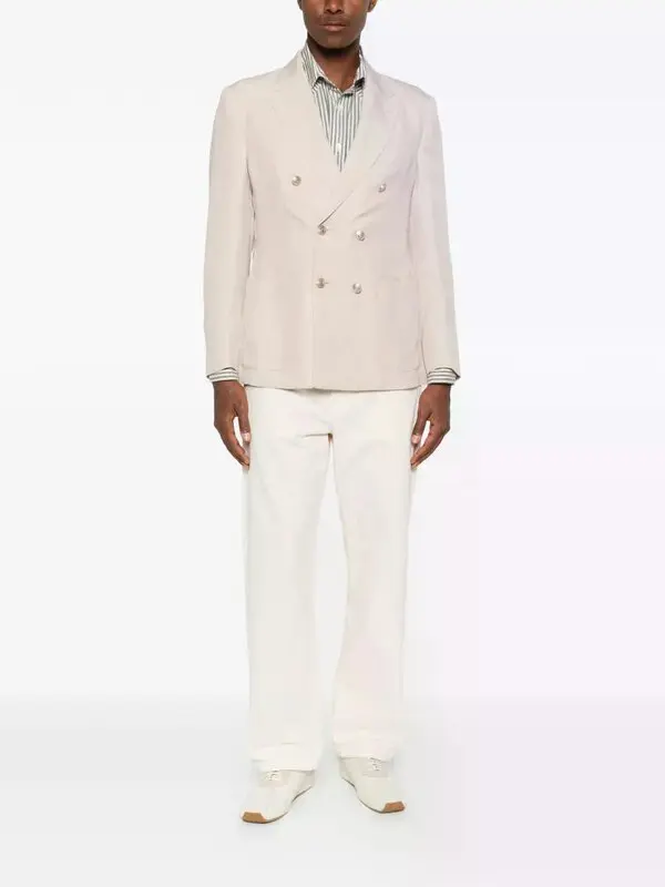 Eleventy Double-breasted Jacket