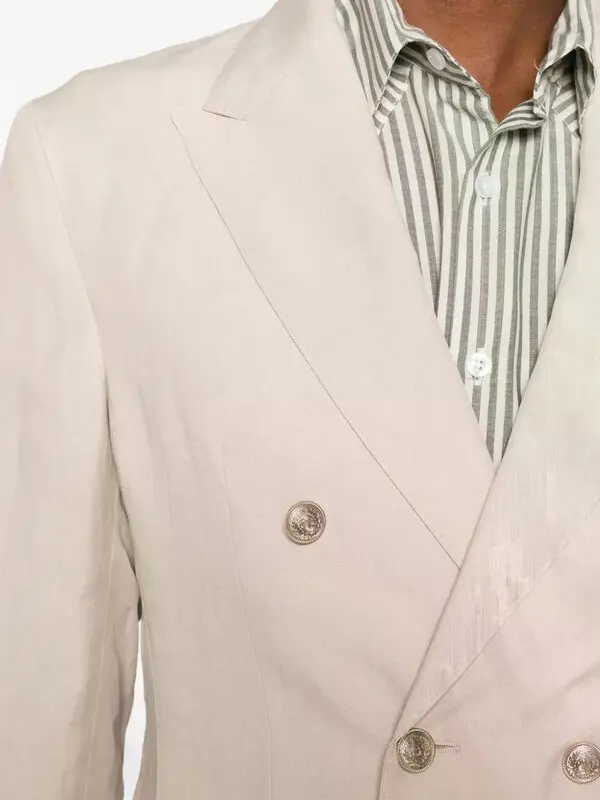 Eleventy Double-breasted Jacket