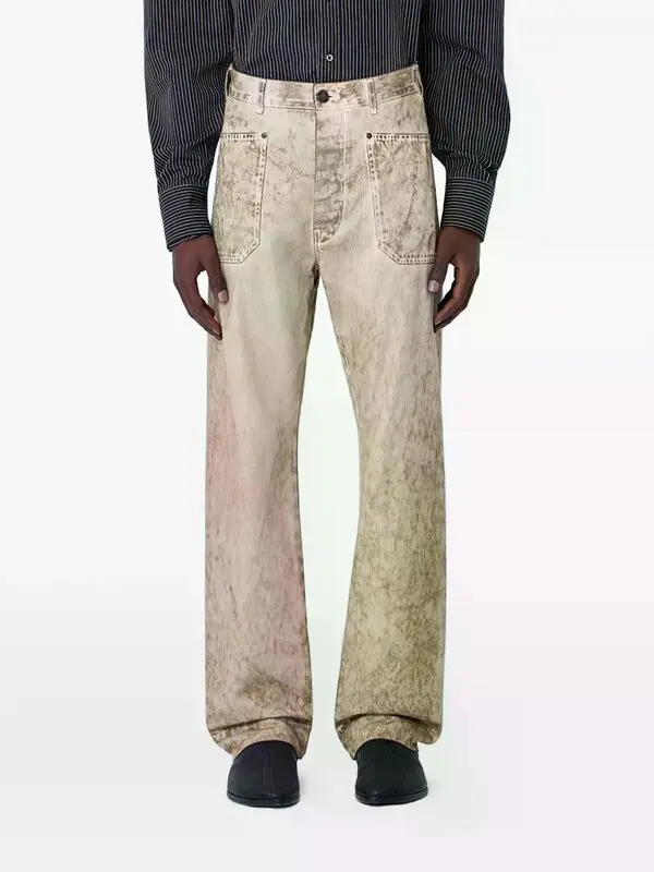 VIVIENNE WESTWOOD Logo-patch Five-pocket Jeans