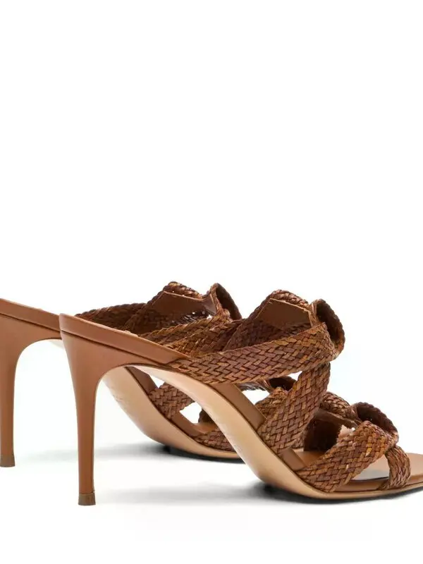 Casadei Julia Mariposa Heeled Mules