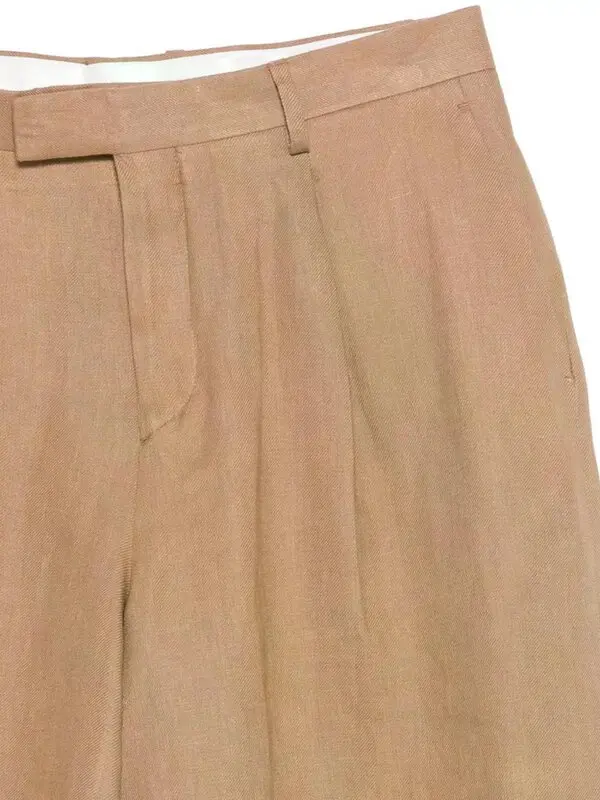 LARDINI Pleated Shorts