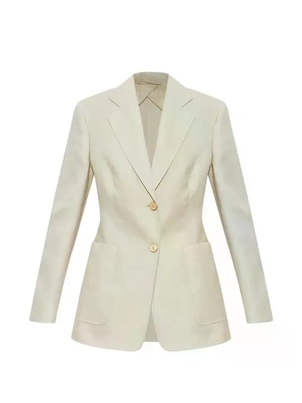 Max Mara Two-button Patch-pocket Jacket