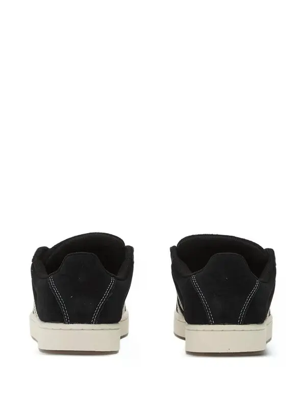 Adidas Superstar Three-stripe Sneakers - Black