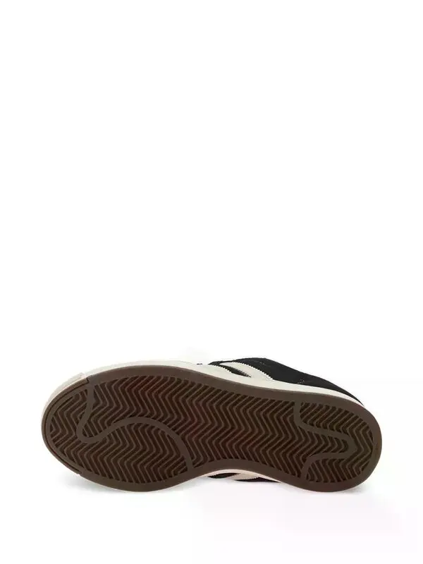 Adidas Superstar Three-stripe Sneakers - Black