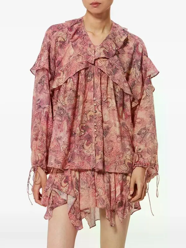 Isabel Marant Étoile Mandala-print Blouse