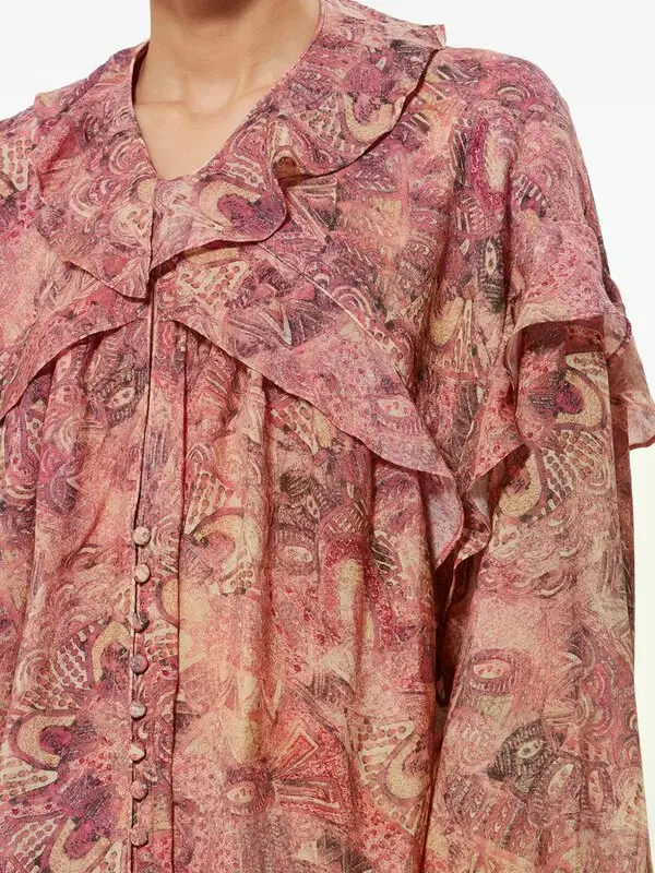 Isabel Marant Étoile Mandala-print Blouse
