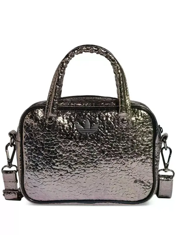 Adidas Adicolor Xs Crackle-effect Shoulder Bag