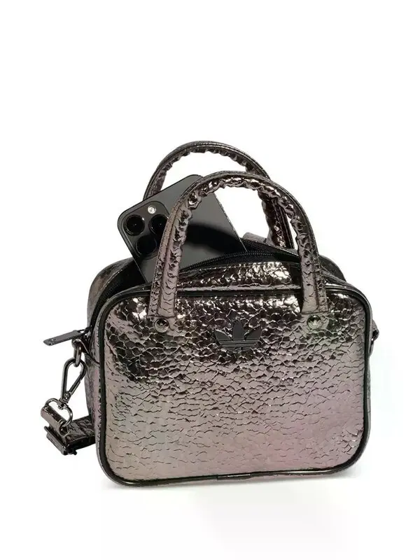 Adidas Adicolor Xs Crackle-effect Shoulder Bag