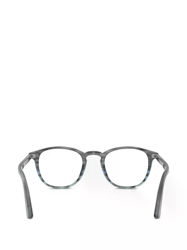 Persol Round Frame Eyeglasses - Grey