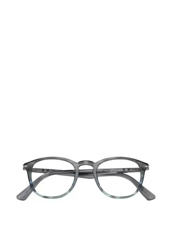 Persol Round Frame Eyeglasses - Grey