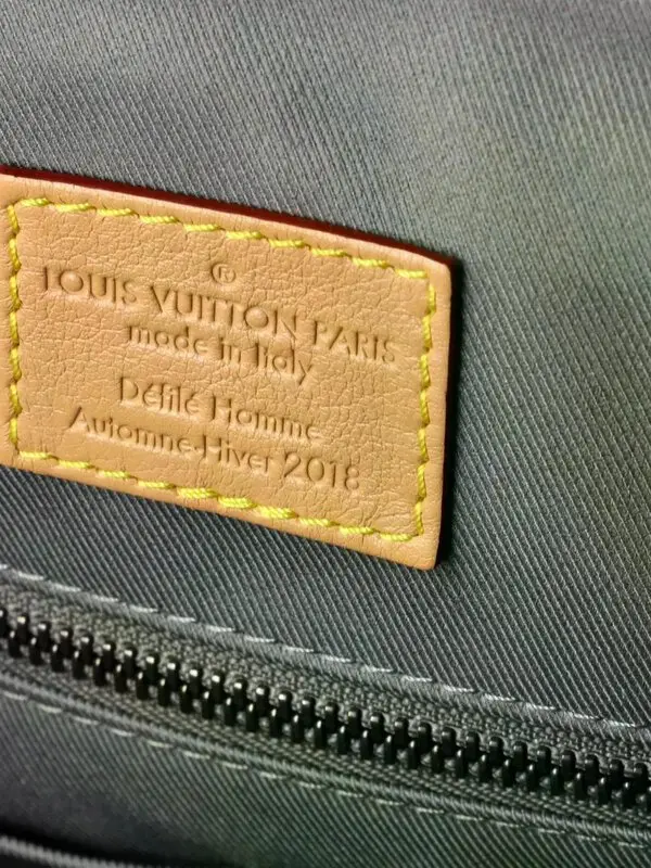 LOUIS VUITTON Zipped Tote Limited Edition Titanium Monogram Canvas Backpack - Grey