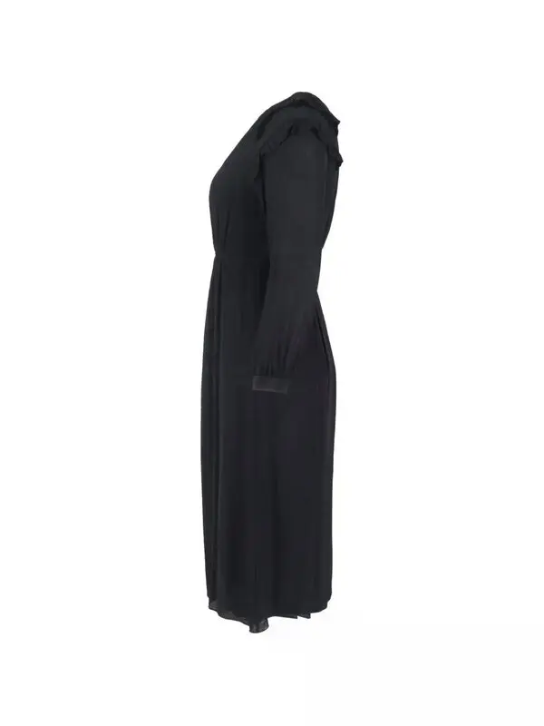 Ba&sh Ulla Ruffled Midi Dress