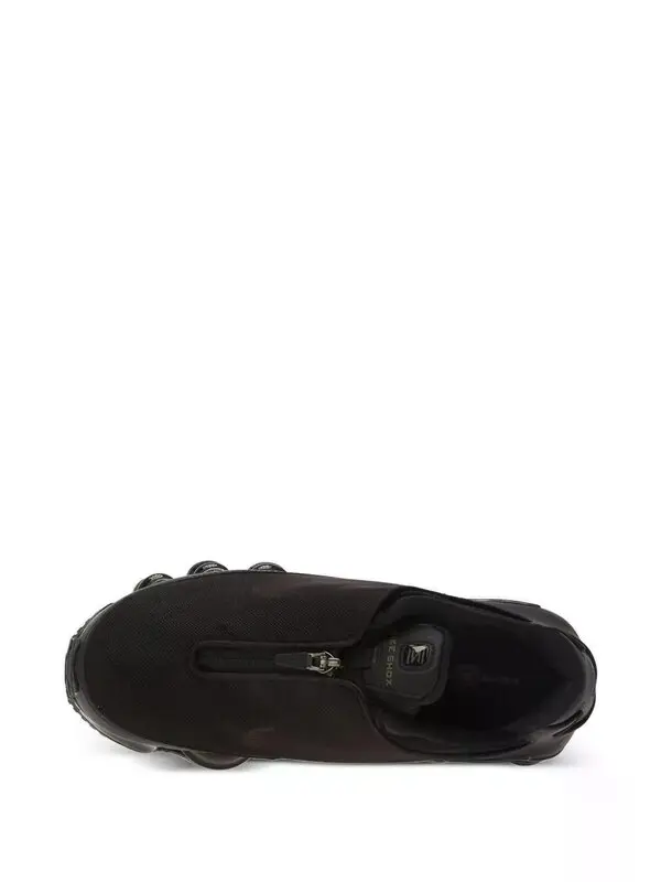 Nike Shox Tl Zip Logo Sneakers - Black