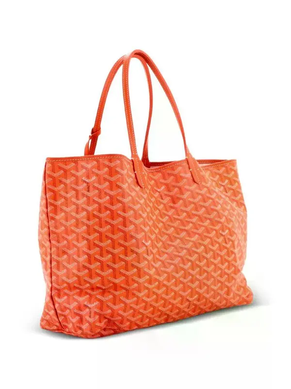 Goyard Saint Louis Coated Canvas Pm Tote Bag - Orange