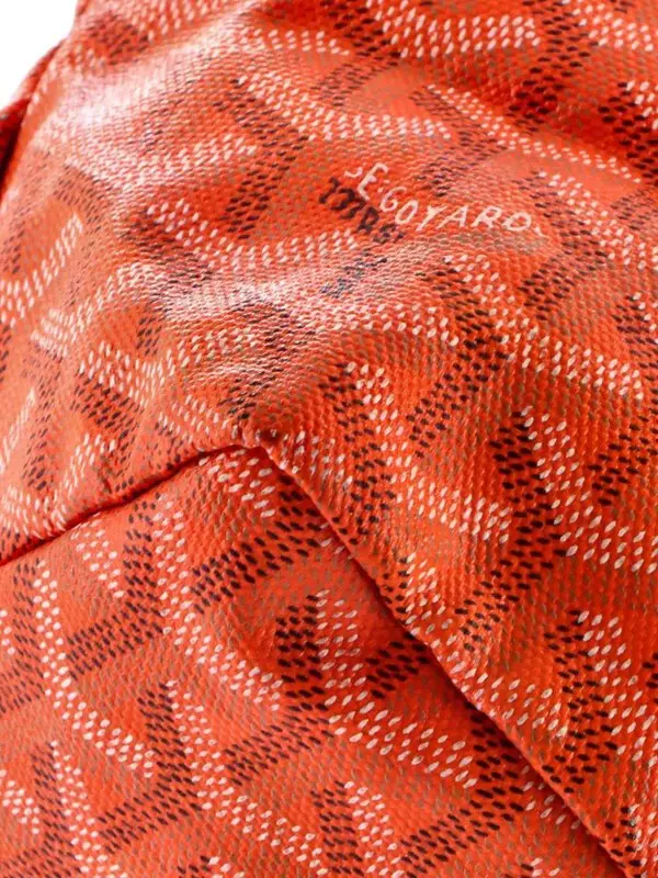 Goyard Saint Louis Coated Canvas Pm Tote Bag - Orange