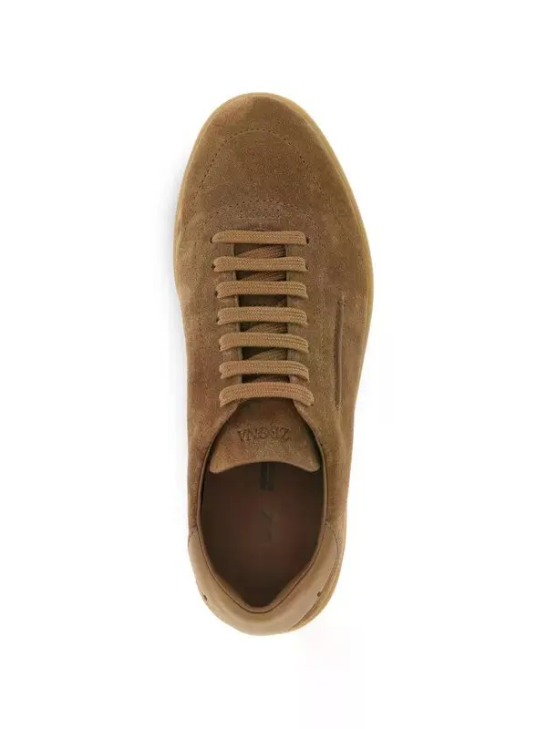Zegna 232 Suede Sneakers