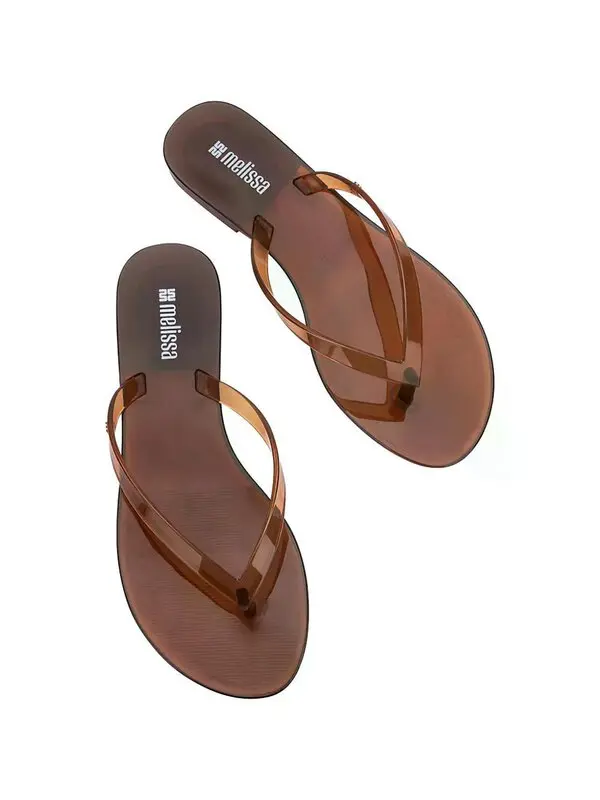 Melissa Harmonic Jelly Flip-flops - Brown