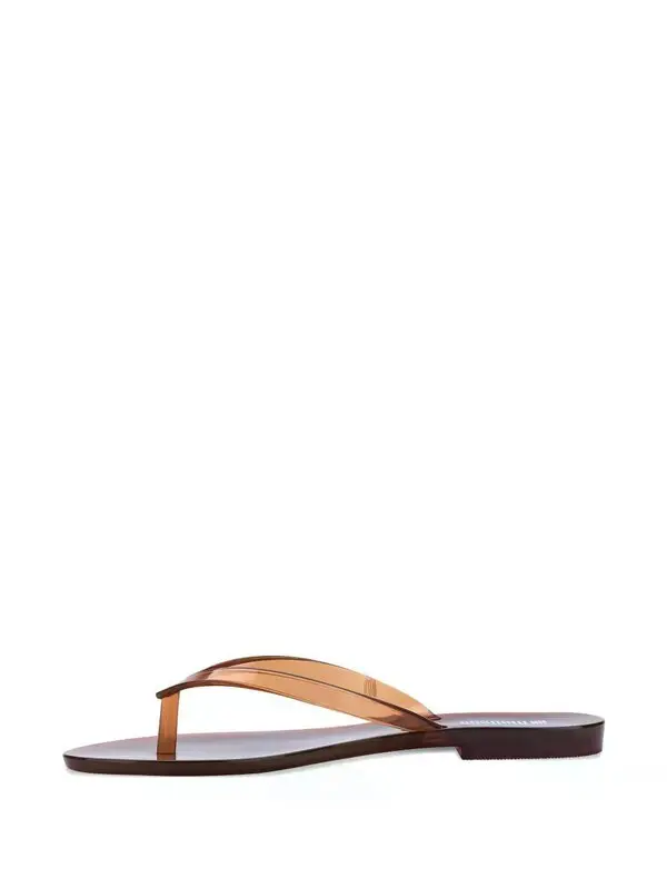 Melissa Harmonic Jelly Flip-flops - Brown