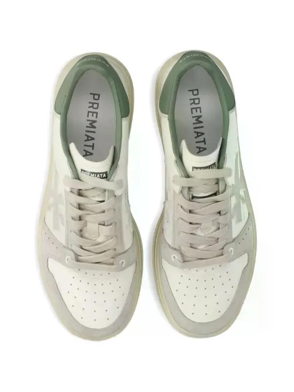 Premiata Quinn Applique Sneakers - Neutrals